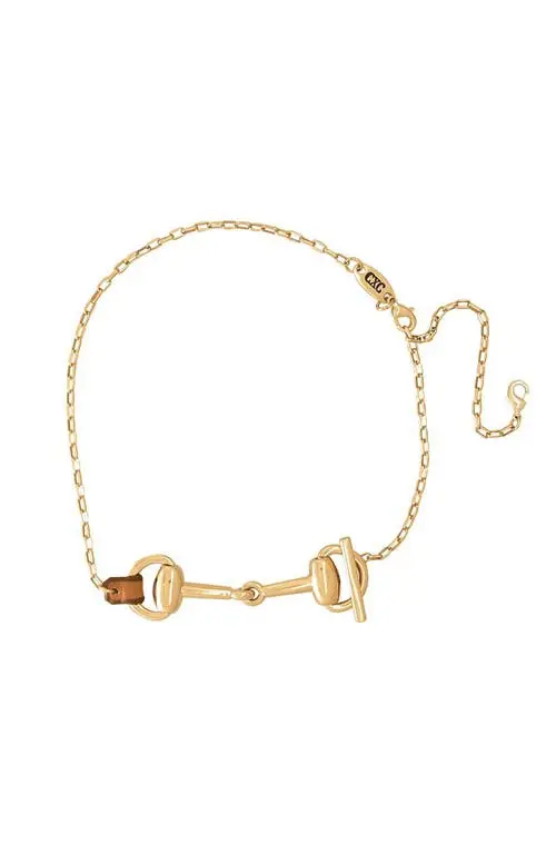 CXC Bit Chantilly Choker - Gold