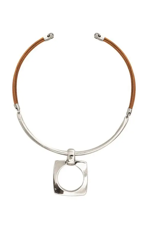 CXC Aldaba Choker - Silver