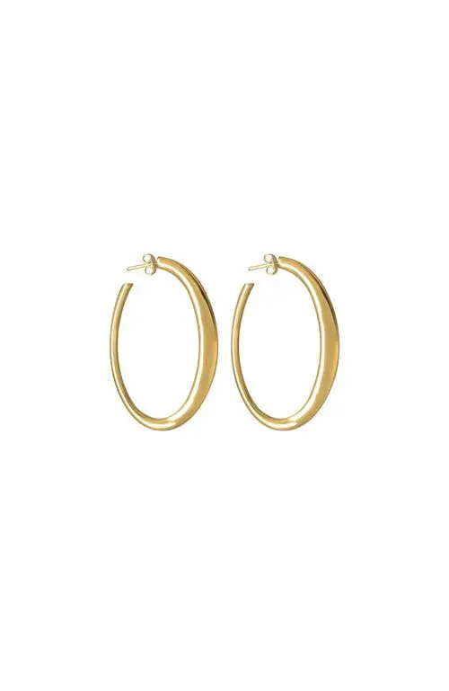 CXC Orbit Hoop Earrings - Gold