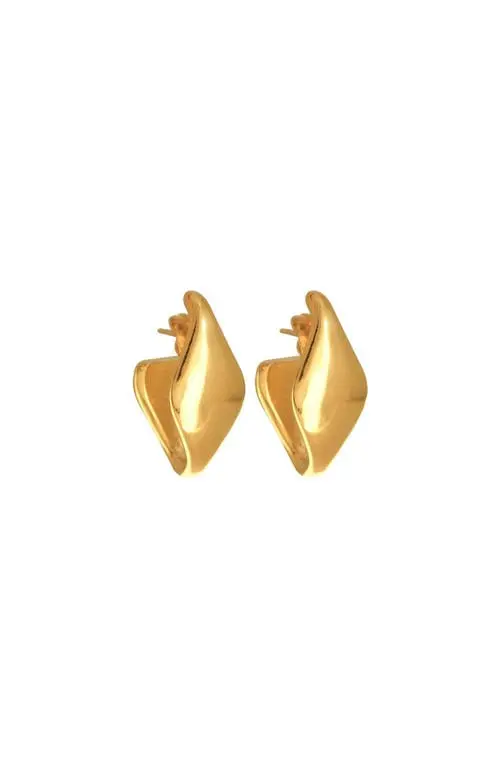 CXC Mini Stud Earrings - Gold