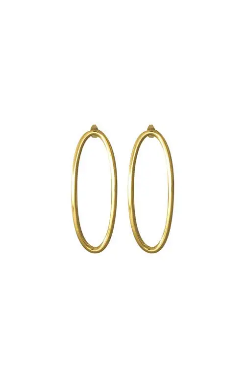 CXC Skylight Hoop Earrings - Gold