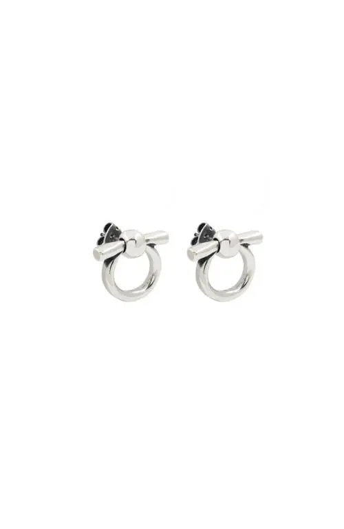 CXC Mini Omega Earrings - Silver