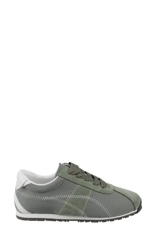 NATIONAL COMFORT Low-profile Sneaker - Olive Suede