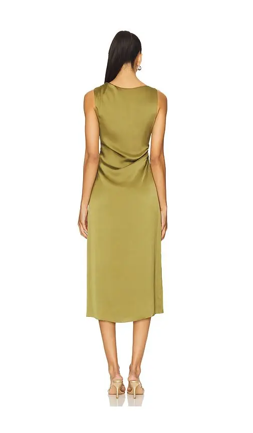 Theory Draped Midi Dress