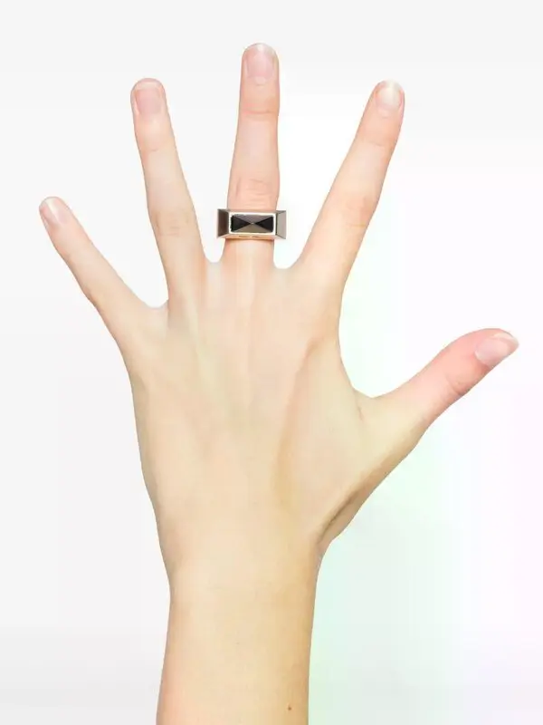 Rick Owens Quartz Pyramid Ring
