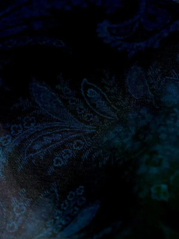 Etro Paisley Print T-shirt - Blue
