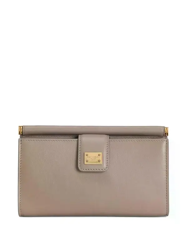 Dolce & Gabbana Clasp-fastening Leather Mini Bag