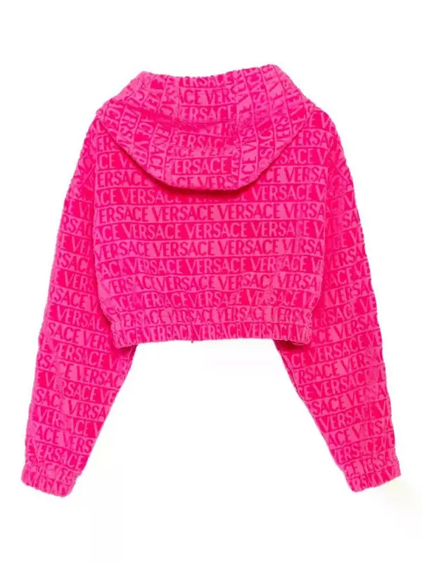 Versace I Heart Baroque Hoodie - Pink