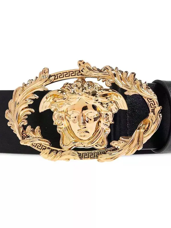 Versace Medusa-head Leather Belt