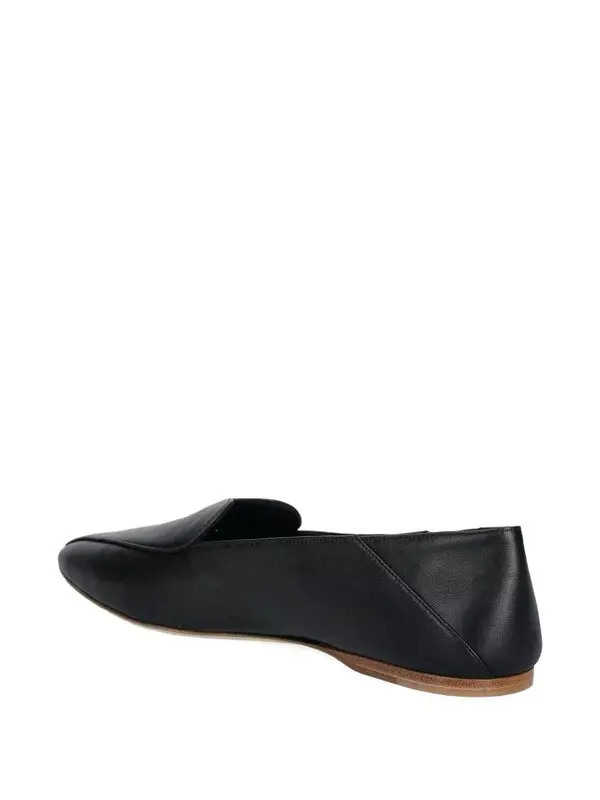 Fiorucci Heart Pointed-toe Leather Loafers