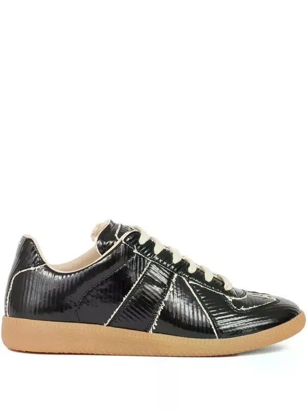 MAISON MARGIELA Replica Raw-edge Sneakers - Black
