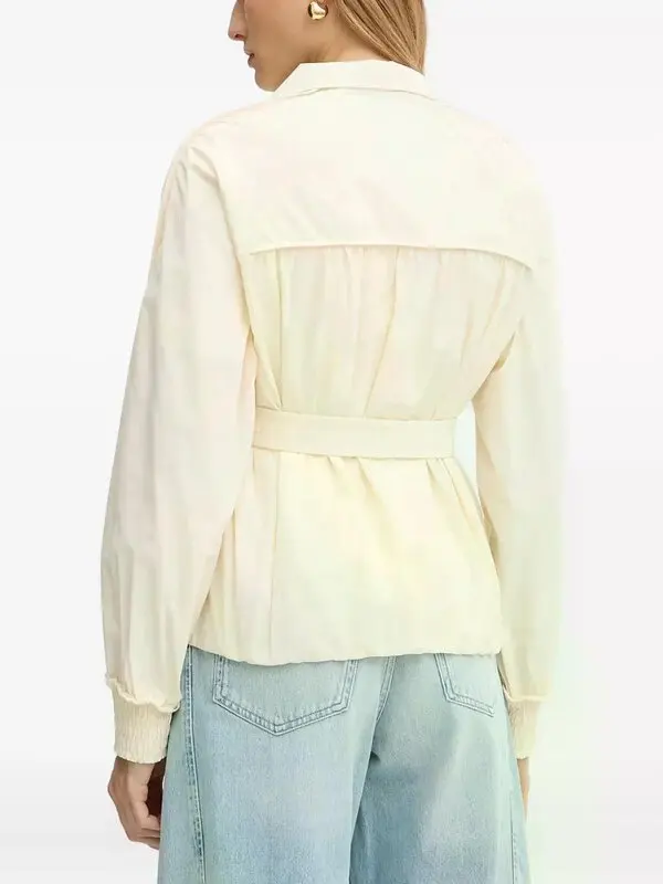 BOSS Smocked-panel Elasticated Jacket