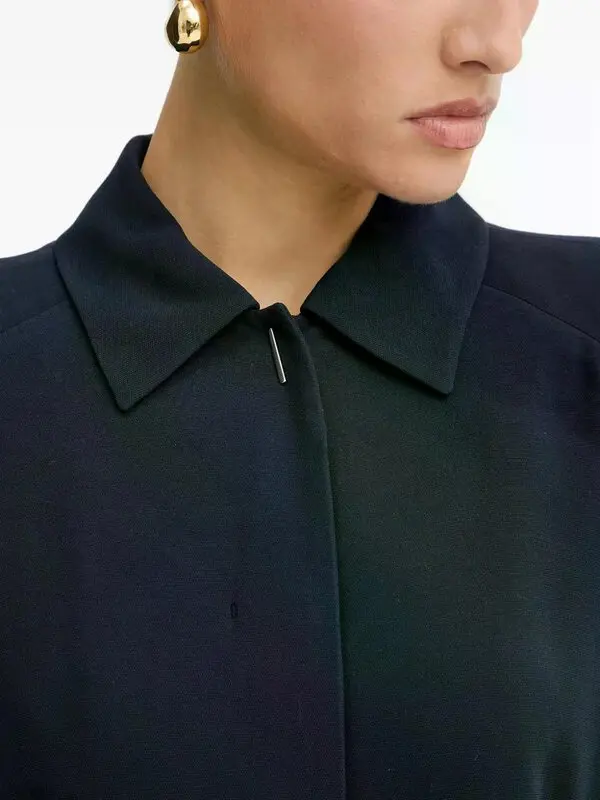BOSS Collared Raglan Top