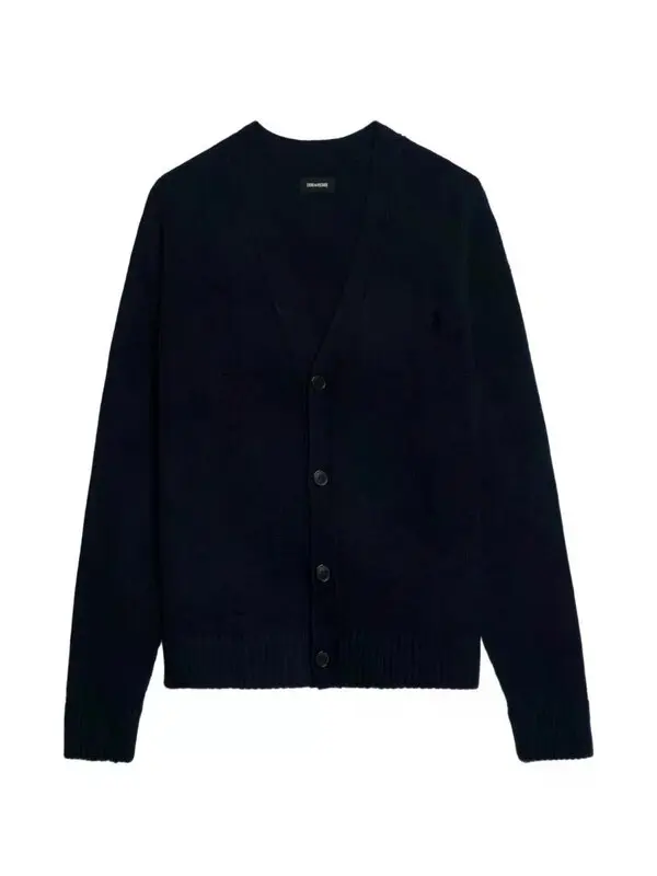 Zadig&Voltaire Wool Blend Cardigan - Blue