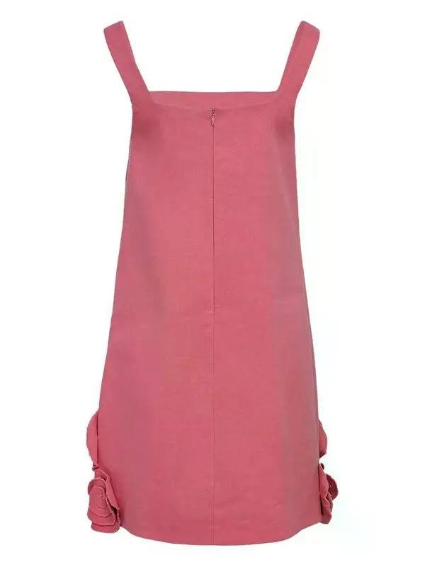 ALEXIA Rose-embellished Shift Dress