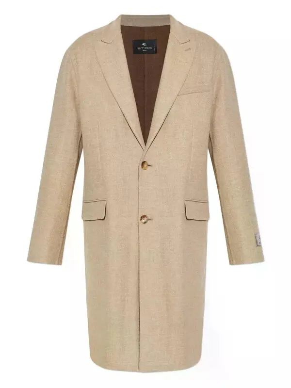 Etro Three-button Wool Coat