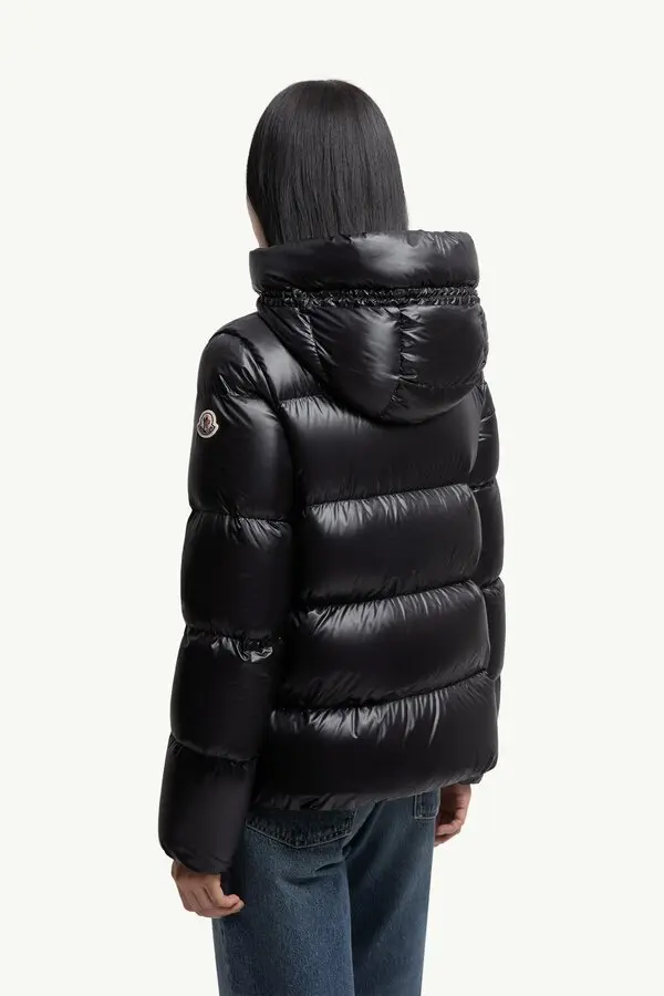 Moncler Serittes Hooded Down Jacket - Black