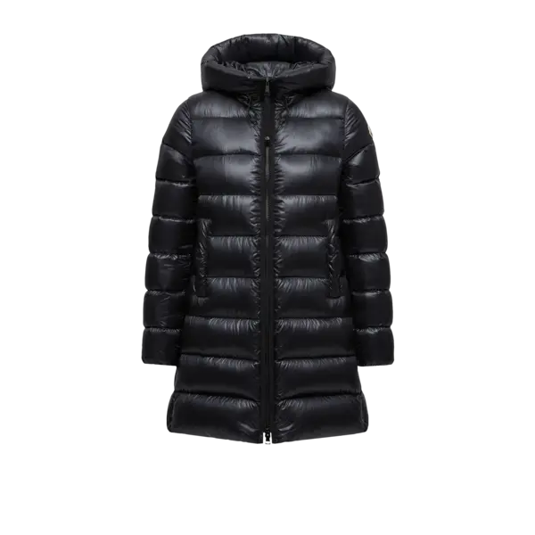 Moncler Suyenne Hooded Mid-length Down Jacket
