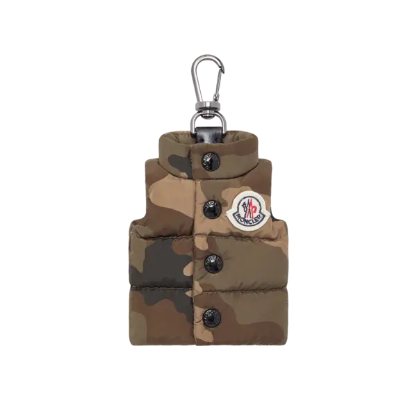 Moncler Vest-shaped Key Ring - Multicolor