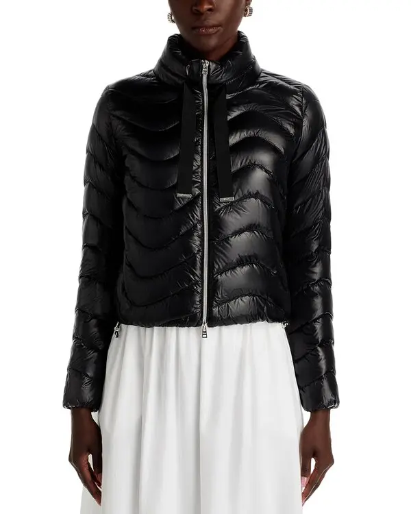 Herno Shiny Padded Jacket - Black