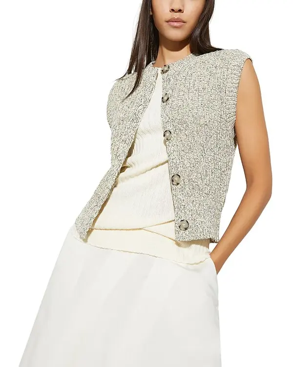 Max & Co. Cotton Crewneck Vest