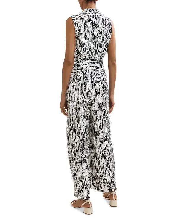 PHASE EIGHT Janine Spot Print Jumpsuit