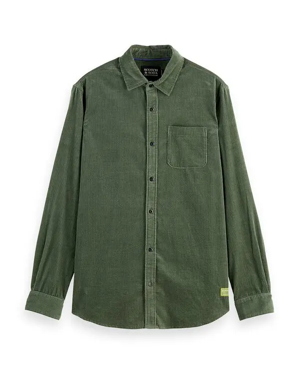 Scotch & Soda Corduroy Shirt - Thyme