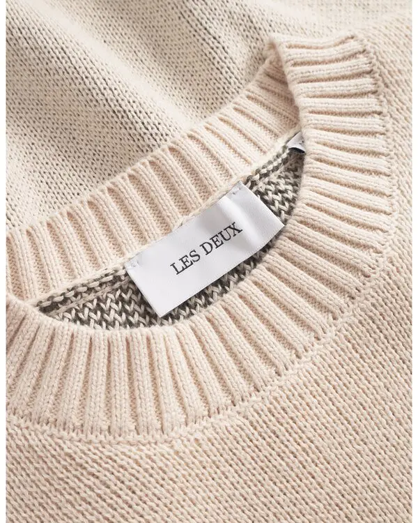 LES DEUX Danton Knit Crewneck Sweater