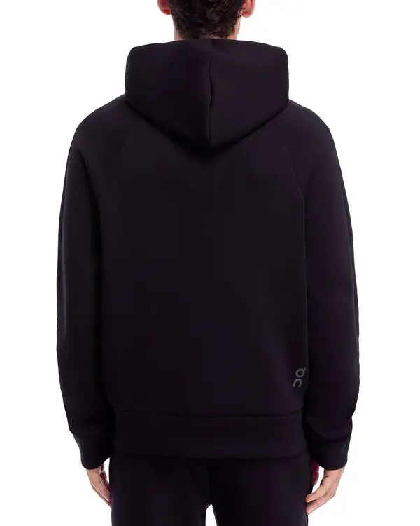 On Focus Tech Zip Hoodie - Black