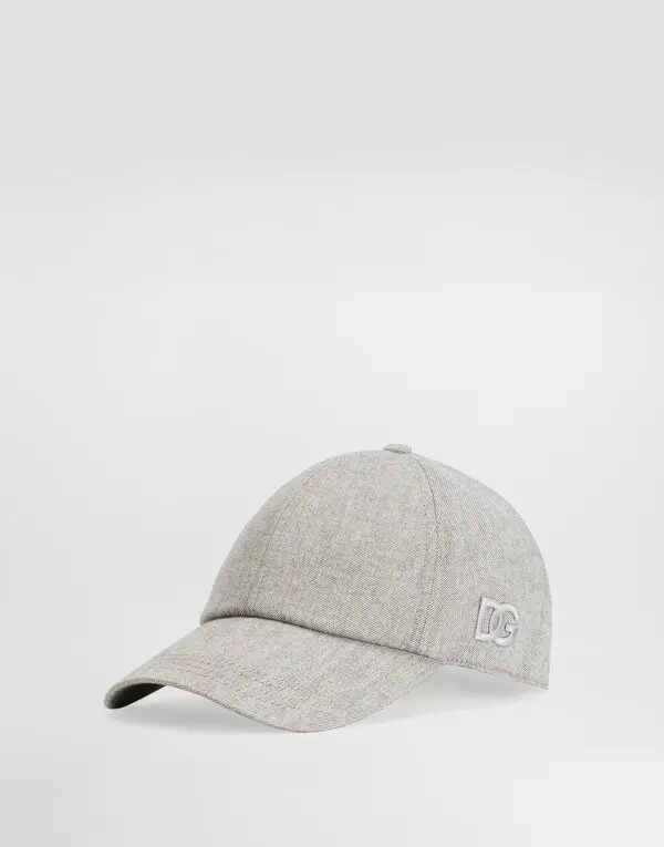 Dolce & Gabbana Cotton Baseball Cap - Grey