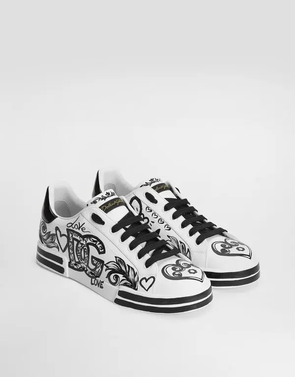Dolce & Gabbana Portofino Light Leather Sneakers