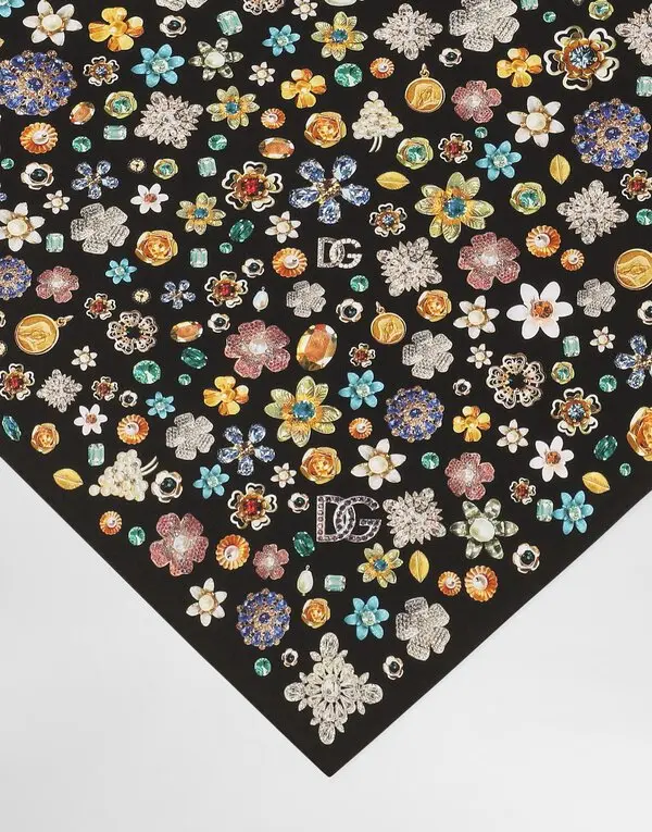 Dolce & Gabbana Silk Twill Stole