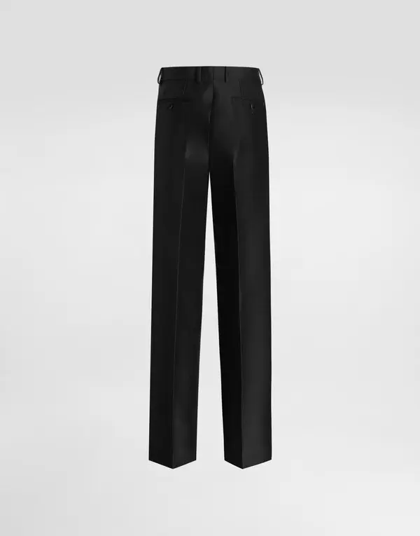 Dolce & Gabbana Wool And Silk Faille Trousers
