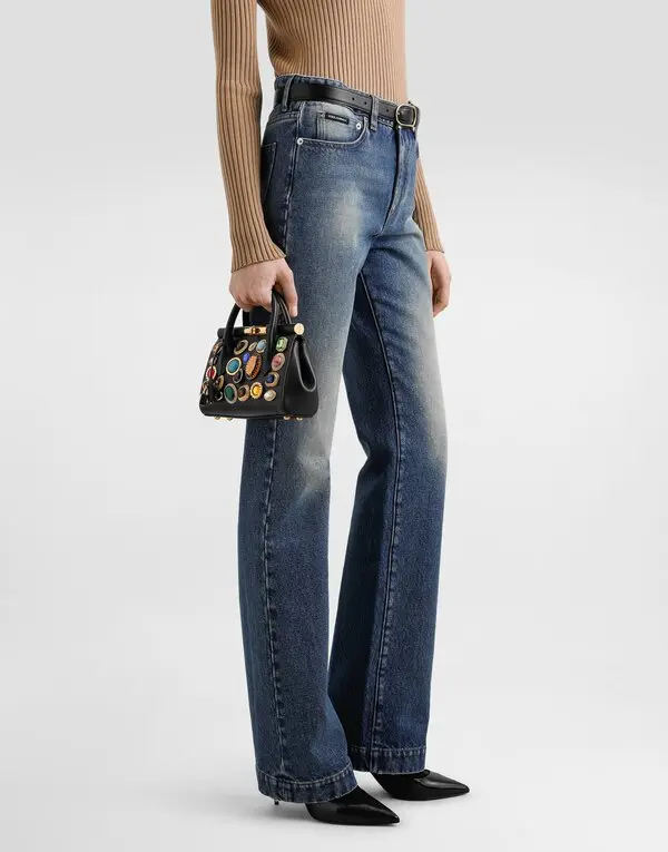 Dolce & Gabbana Plongé Calfskin Day Mini Marlene Handbag