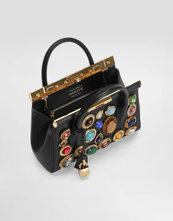 Dolce & Gabbana Plongé Calfskin Day Mini Marlene Handbag