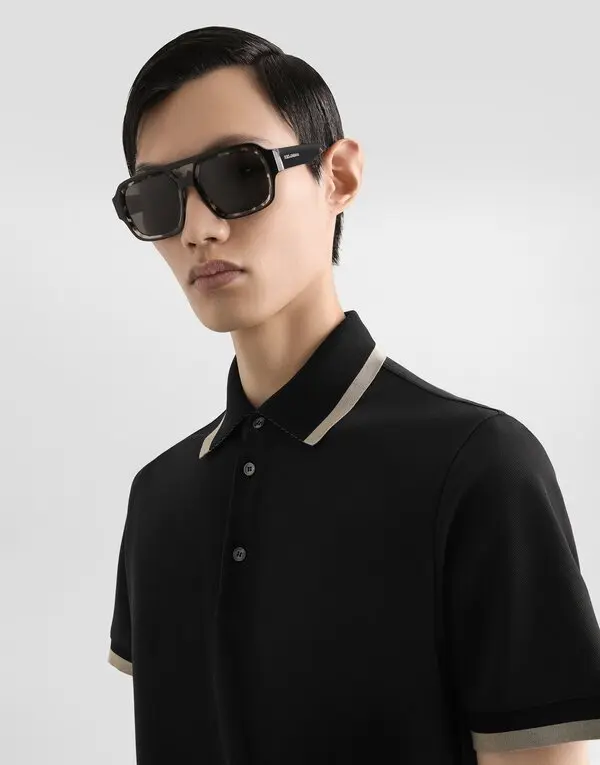 Dolce & Gabbana Jersey Polo Shirt