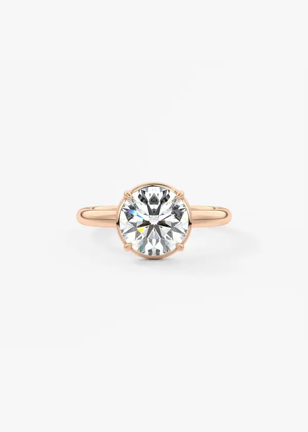 FRANK DARLING Chiclette Round Ring