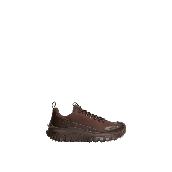 Moncler Trailgrip Apex2 Gtx Nubuck & Leather Trainers - Brown