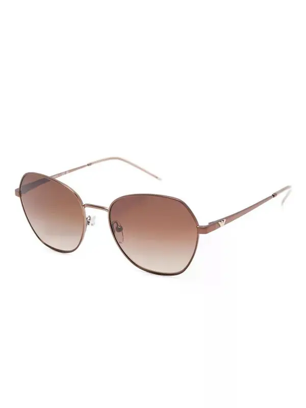 Emporio Armani Geometric-frame Sunglasses
