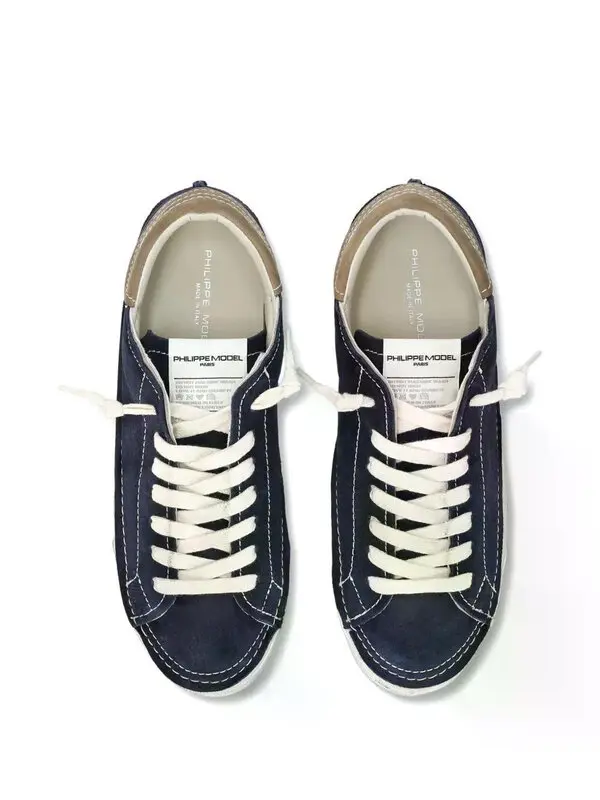 Philippe Model Suede Low-top Sneakers - Blue