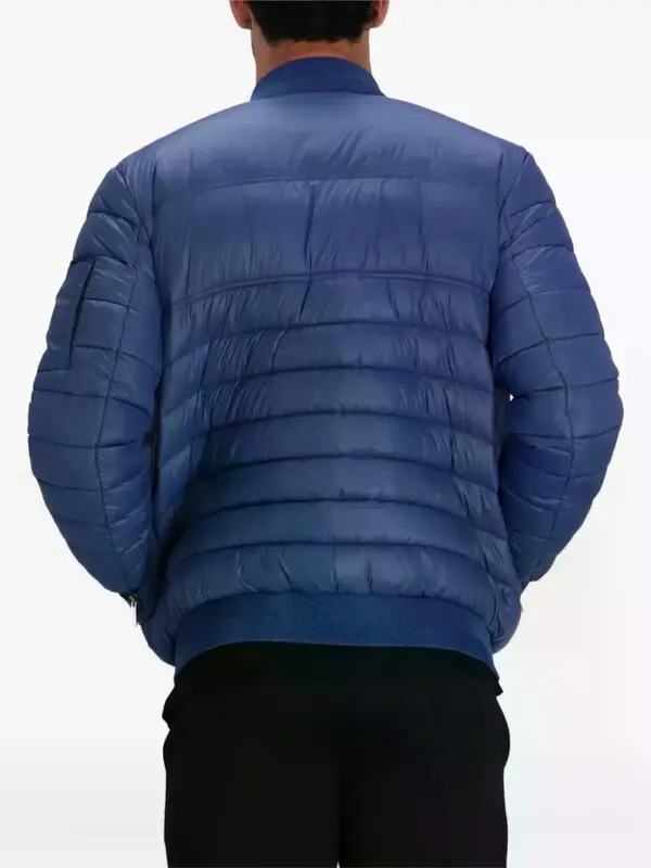 Karl Lagerfeld Quilted Bomber Jacket