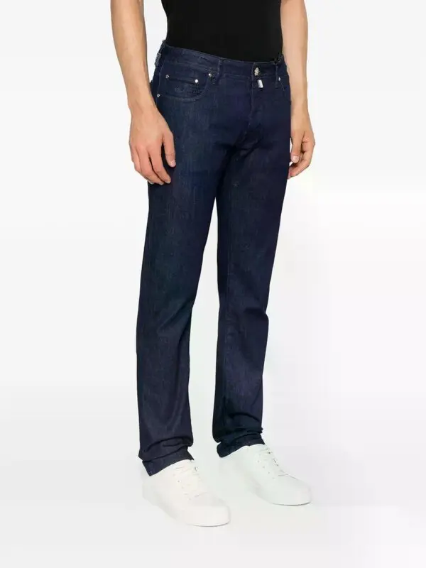 Jacob Cohen Slim-fit Jeans With Embroidered Detail
