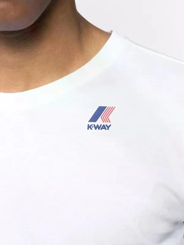 K-WAY Logo Crew-neck T-shirt
