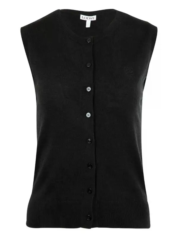 Loewe Buttoned Sleeveless Vest