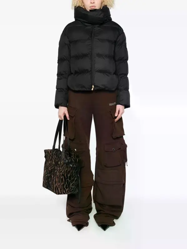Pinko Quilted High-neck Jacket