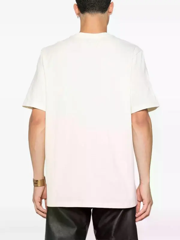 MSGM Logo-print Cotton T-shirt