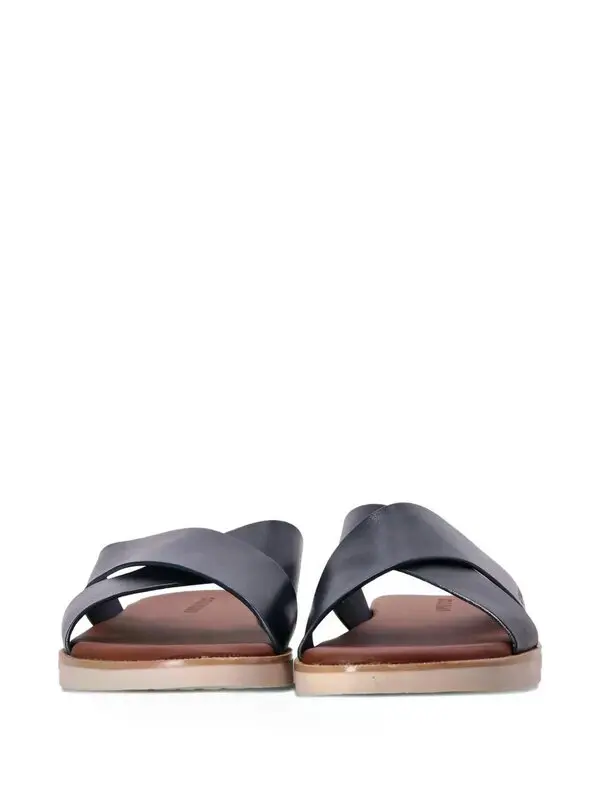 Cole Haan Cross-strap Leather Sandals