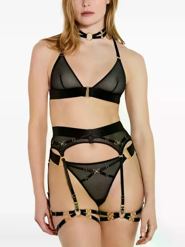 BORDELLE Nara Triangle Bra - Black