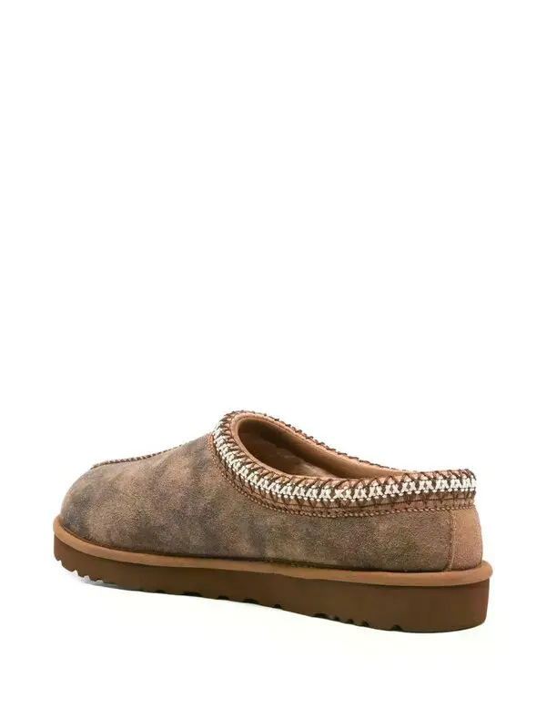 UGG Tasman Braided-trim Slippers - Brown