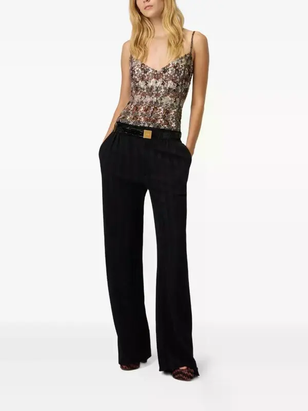 Missoni Crochet-embellishment Top